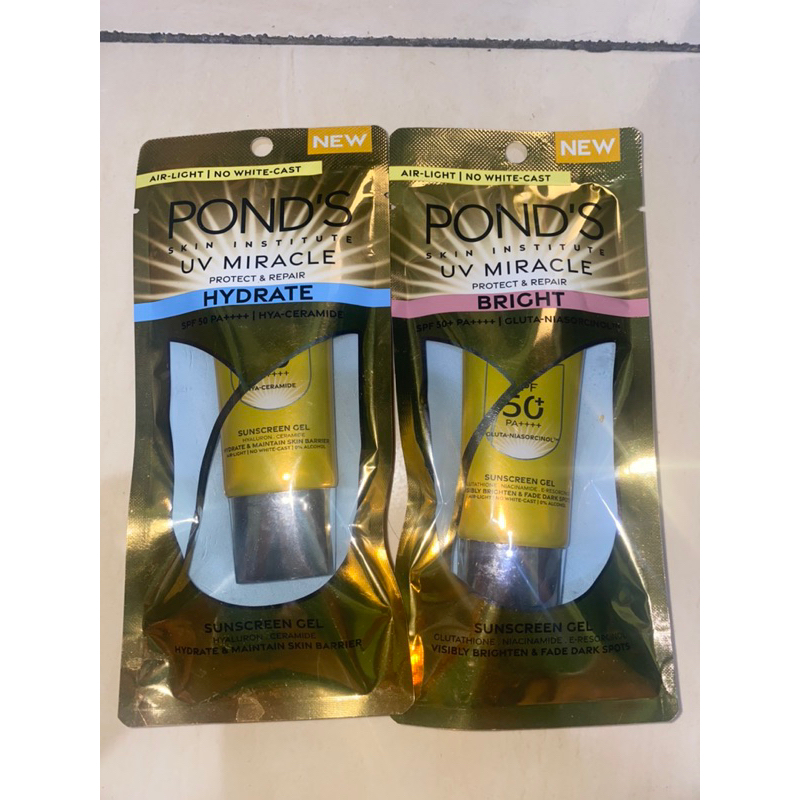 Jual PONDS UV MIRACLE SUNCREEEN SPF 50+ PA++++ | Shopee Indonesia