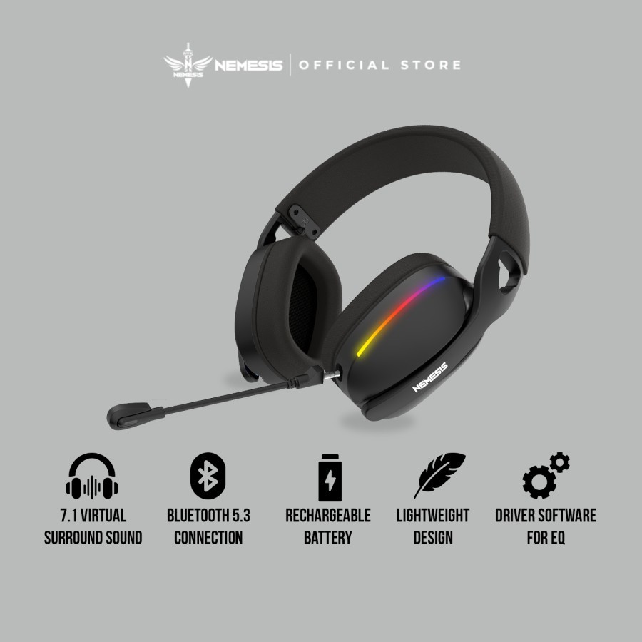 Jual NYK NEMESIS BEAST PRO W60 Wireless 2.4Ghz Connection Nemesis ...