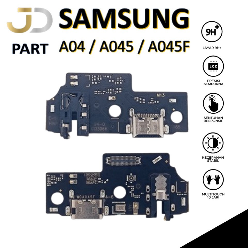 Jual FLEXIBEL SAMSUNG A045 + CONNECTOR CHARGER / PAPAN CAS + CONNECTOR HANDSFREE + MIC ORI ...