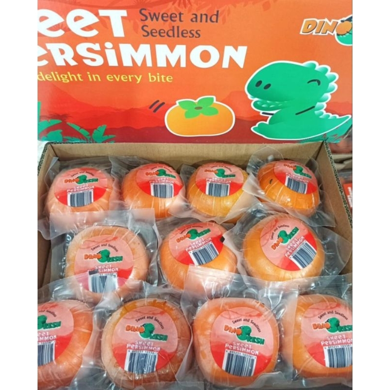Jual Kesemek Persimmons Dino fresh 1 kardus 8kg | Shopee Indonesia