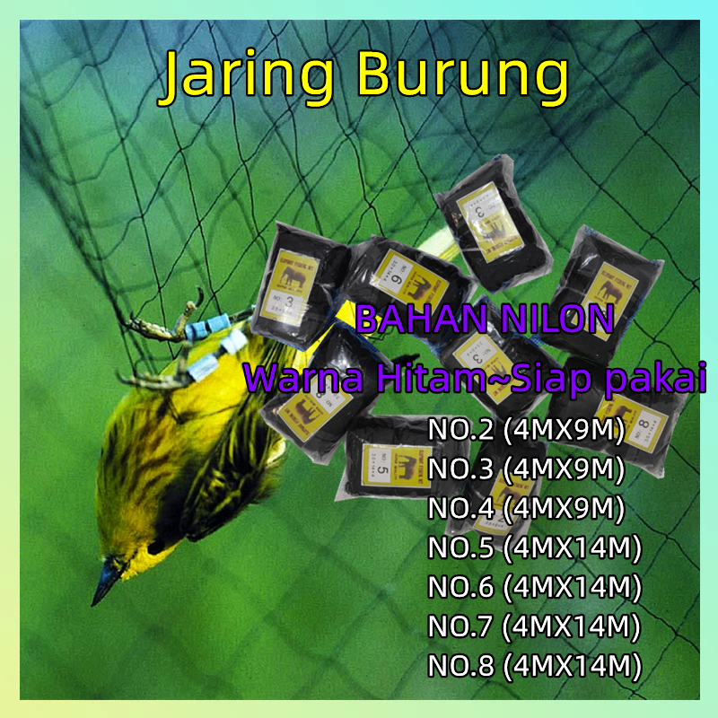 Jual Jaring Burung Nilon Emprit, Perkutut, Pipit, Kutilang, Tekukur Jaring Kandang Ayam Jaring ...