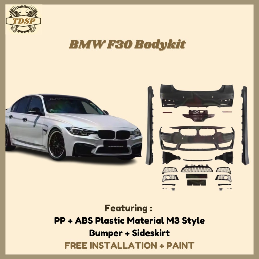 Jual Bodykit BMW F30 M3 Style Body Kit 320i 328i 335i 330i 340i ...