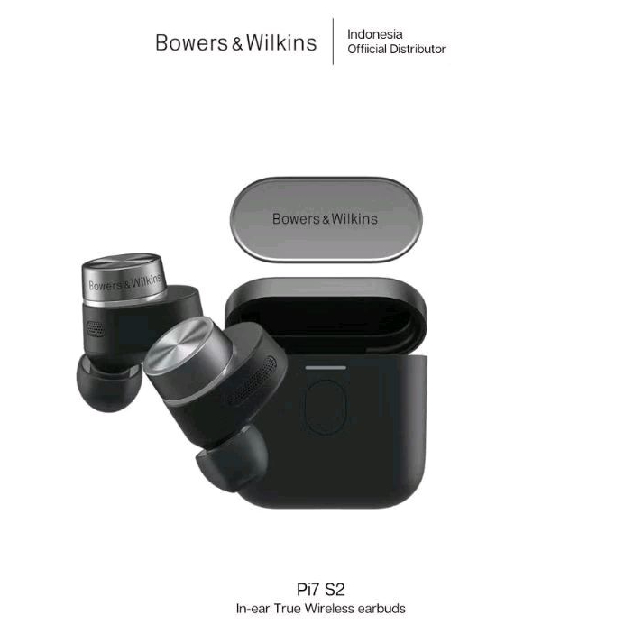 Jual Bowers & Wilkins B&W Pi7 S2 In-ear True Wireless earbuds - Satin Black | Shopee Indonesia