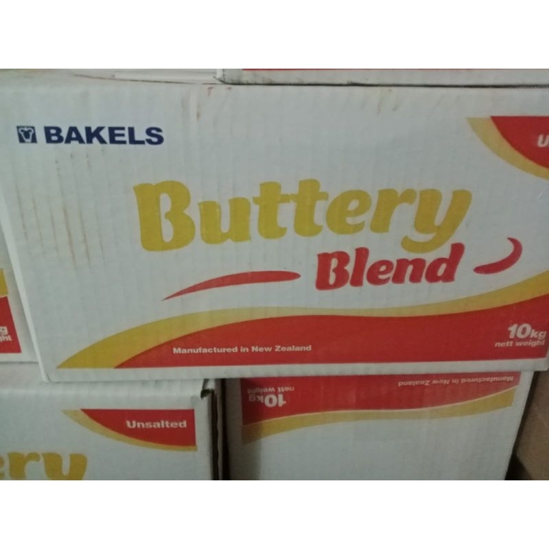 Jual Unsalted butter LURPAK/BAKELS dairy blend Bulk - Balok 5 kg ...