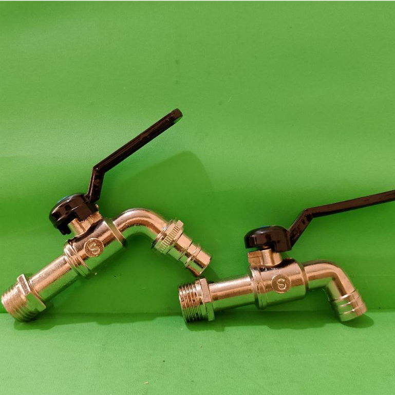 Jual Kran Bola Hitam 1/2'' SOLIGEN Keran Besi 0,5'' model ball Valve ...