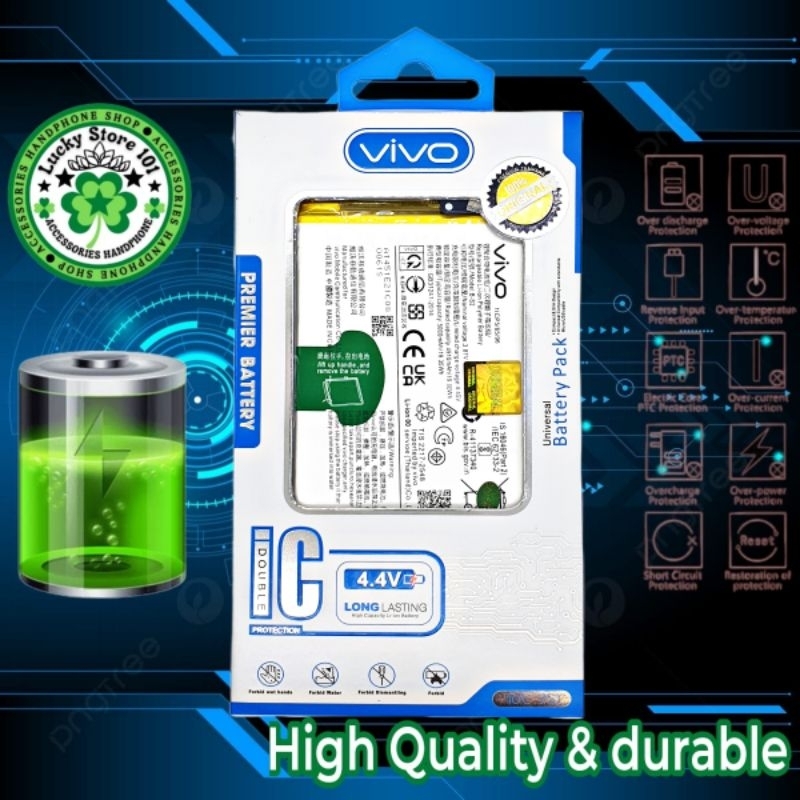 Jual BATERAI ORIGINAL 100% VIVO B-S2 / Y21A / Y21 2021 / Y21S / Y33S 4G ...