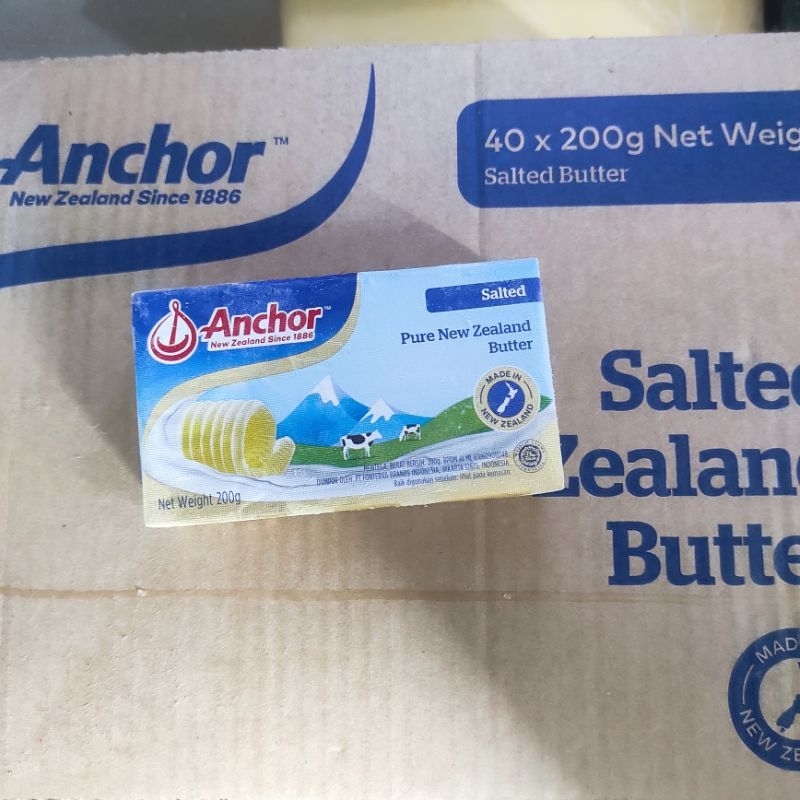 Jual Anchor Butter Salted 200gr | Shopee Indonesia
