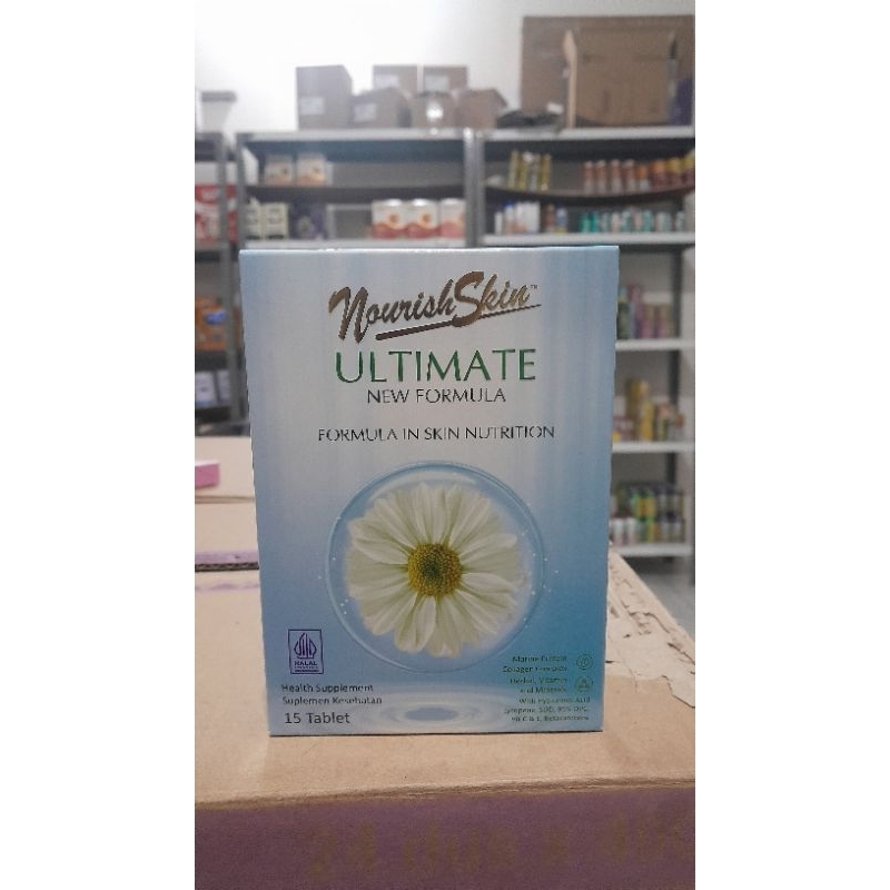 Jual NOURISH SKIN ULTIMATE NEW FORMULA ISI 15 TAB | Shopee Indonesia