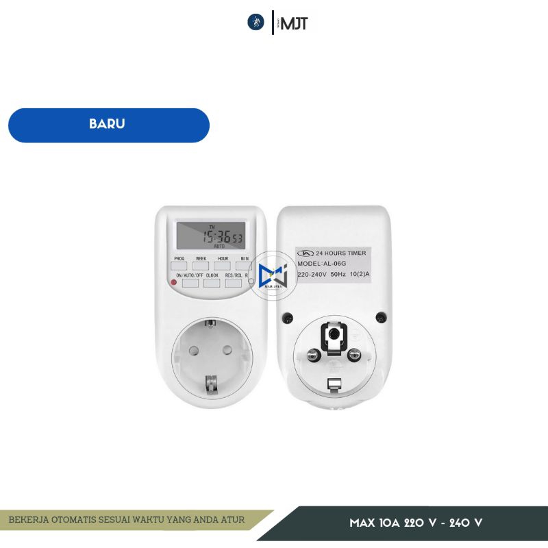Jual Digital Timer Otomatis Pompa Air Modifikasi / Perangkat Listrik ...