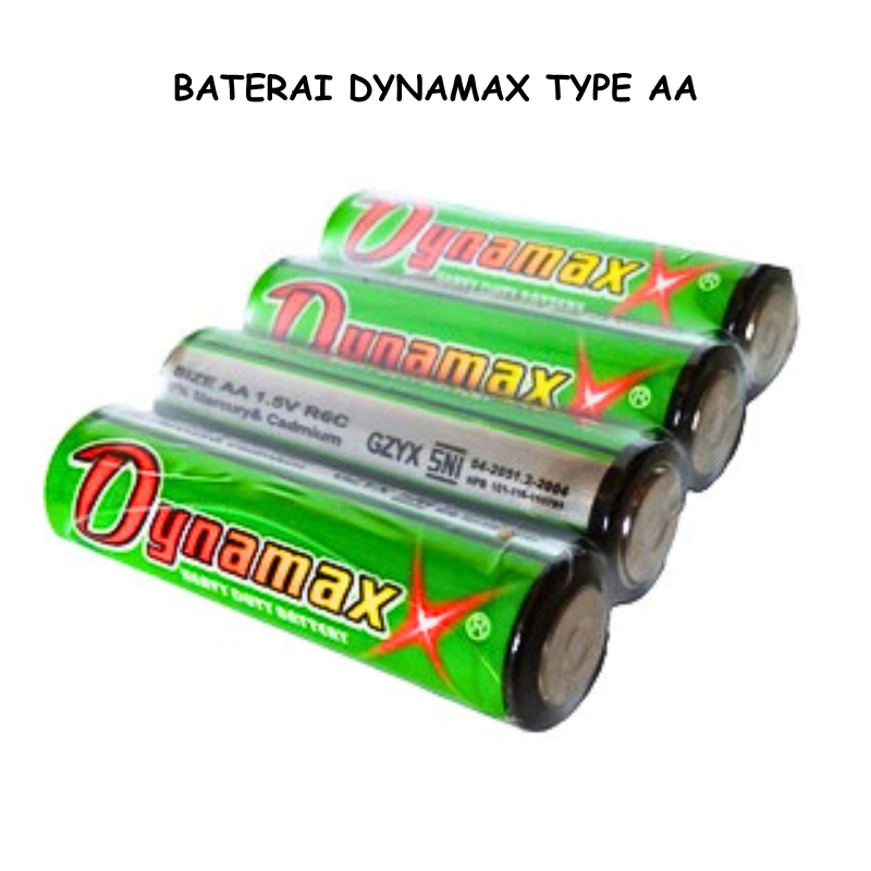 Jual Kiseki Baterai Dynamax Tipe AA [1,5V] | Per 1 pcs Baterai AA ...