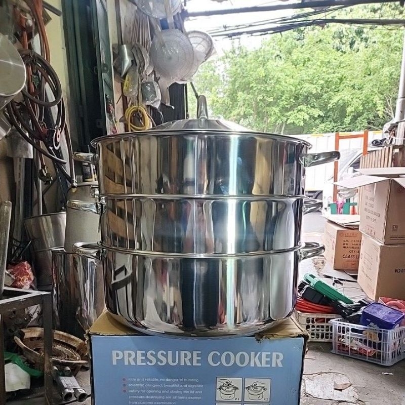 Jual kukusan kalakat 3 susun steamer stemer kelakat 3 susun lebar 52 cm ...