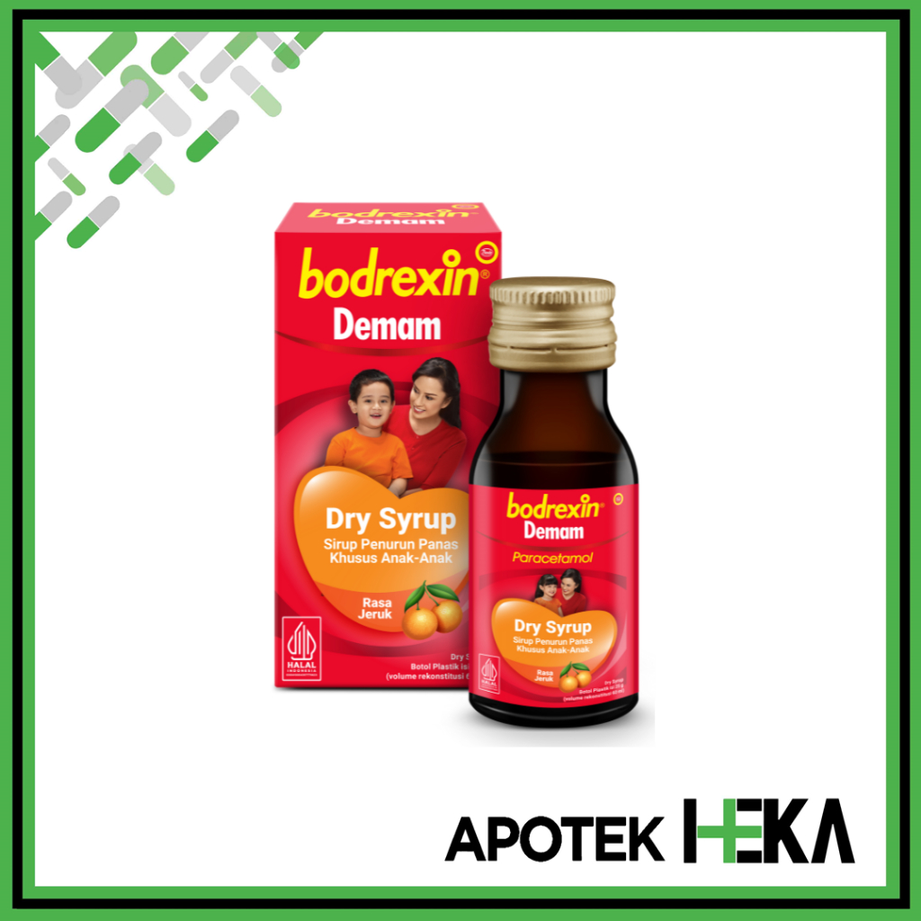 Jual Bodrexin Demam Dry Syrup 25 g 60 ml - Sirup Kering Demam Rasa ...