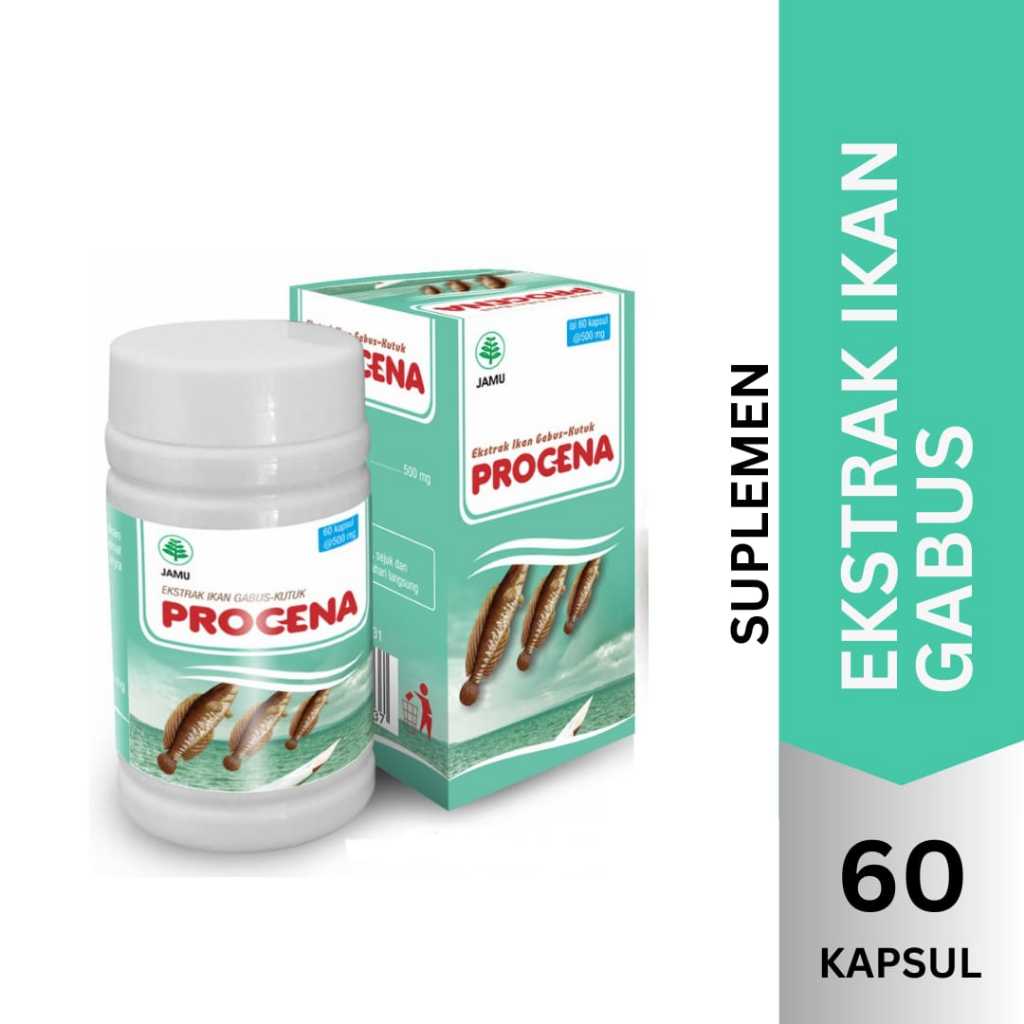 Jual PROCENA KAPSUL IKAN GABUS - Ekstrak Kutuk Bantu Tingkatkan Albumin Penyembuhan Pasca ...