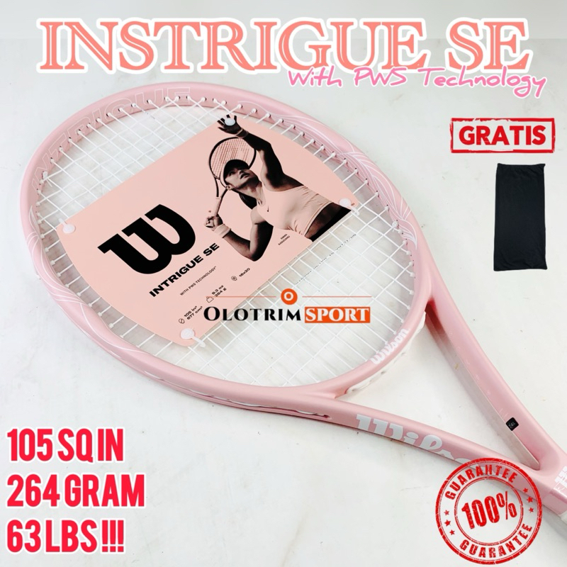 Jual Raket Tenis WILSON INTRIGUE SE Tennis Original | Shopee Indonesia