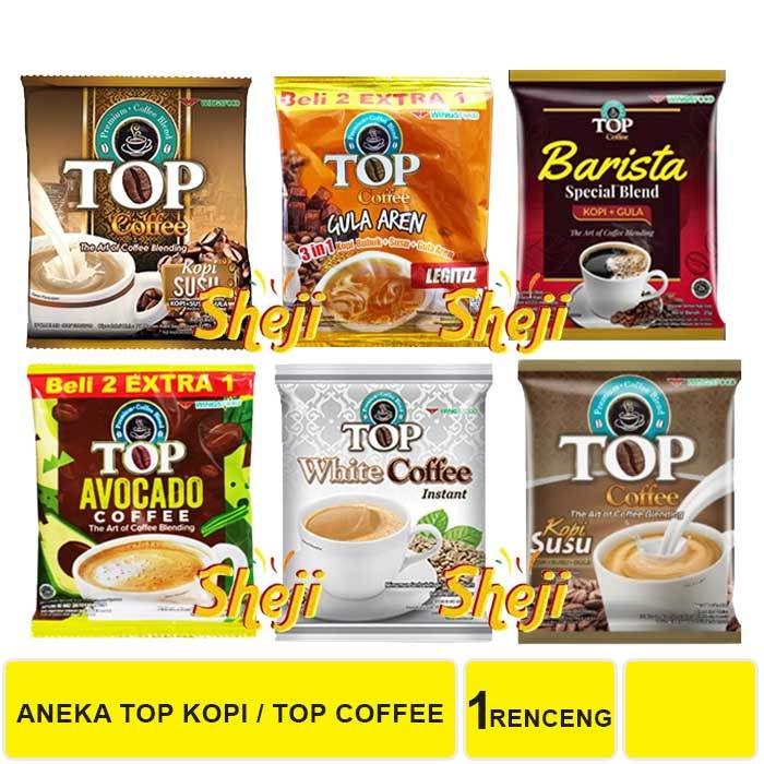 Jual 1 RENCENG ANEKA TOP KOPI / TOP COFFEE SACHET (ST6) | Shopee Indonesia