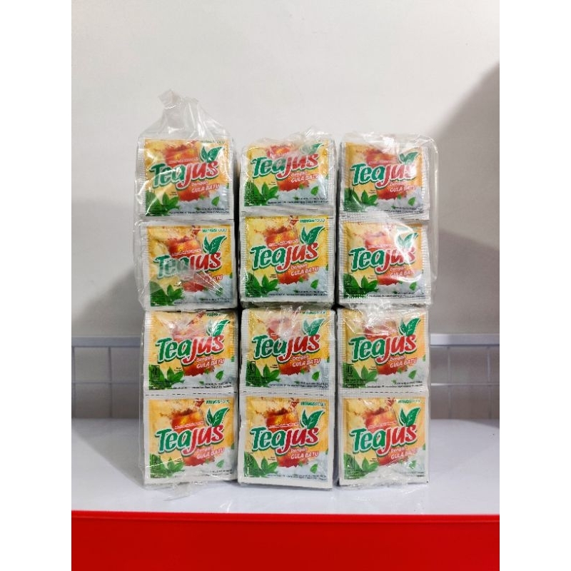 Jual Tea Jus Gula Batu (1 Renteng isi 10 pcs) | Shopee Indonesia
