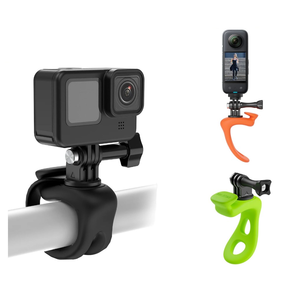 Jual TELESIN Mini Silicone Mount Fishing Bracket Untuk GoPro Hero 13 12 ...