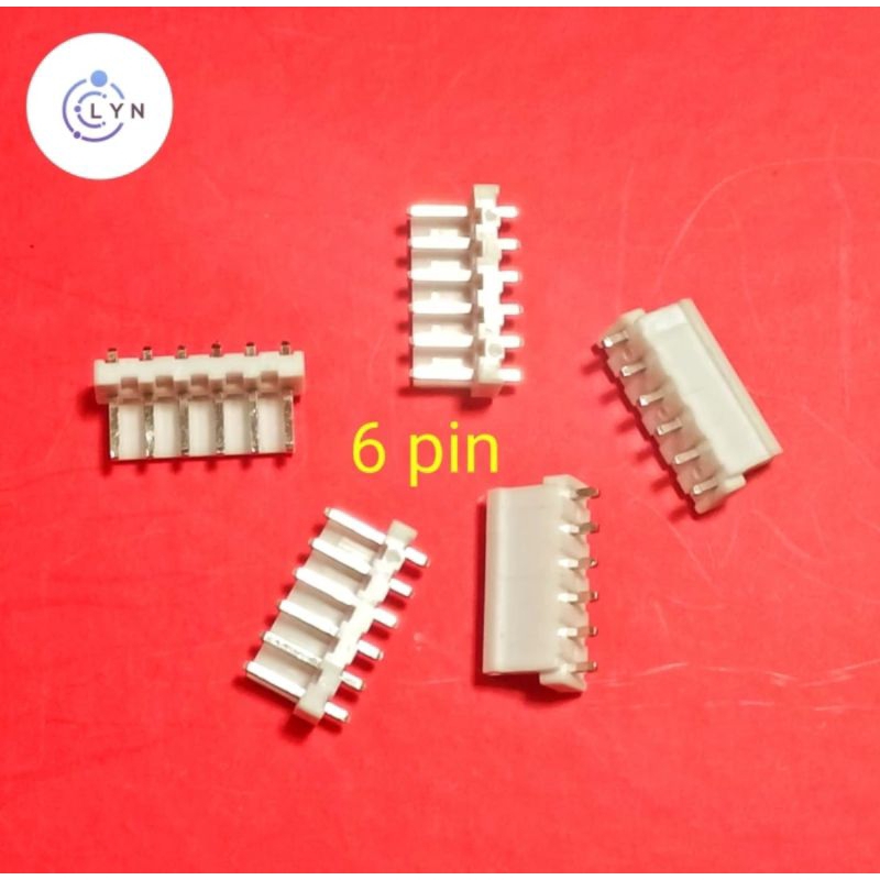 Jual Soket Connector Konektor 6 pin VH 3.96 mm MALE JST Housing ...