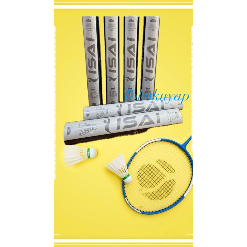 Jual SHUTTLECOCK BADMINTON ISAI HITAM / KOK BULUTANGKIS ISAI | Shopee ...