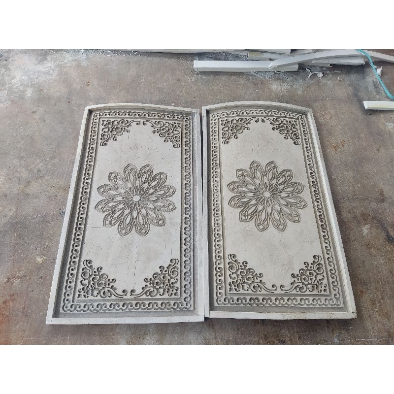 Jual CETAKAN CUSTOM ORNAMENTS WALPANEL DINDING 100×50 MASIF DENGAN ...