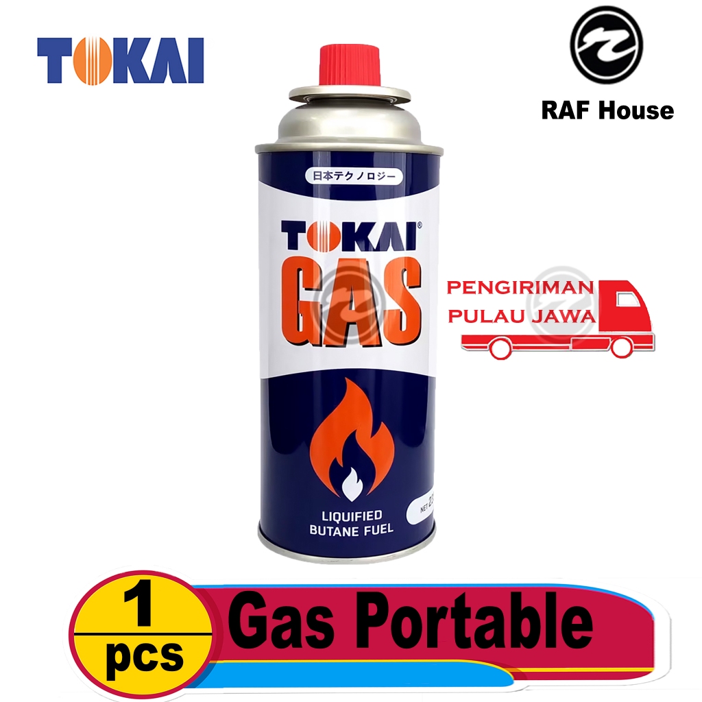 Jual Tokai Gas Portable gas kaleng 235 gram Original | Shopee Indonesia