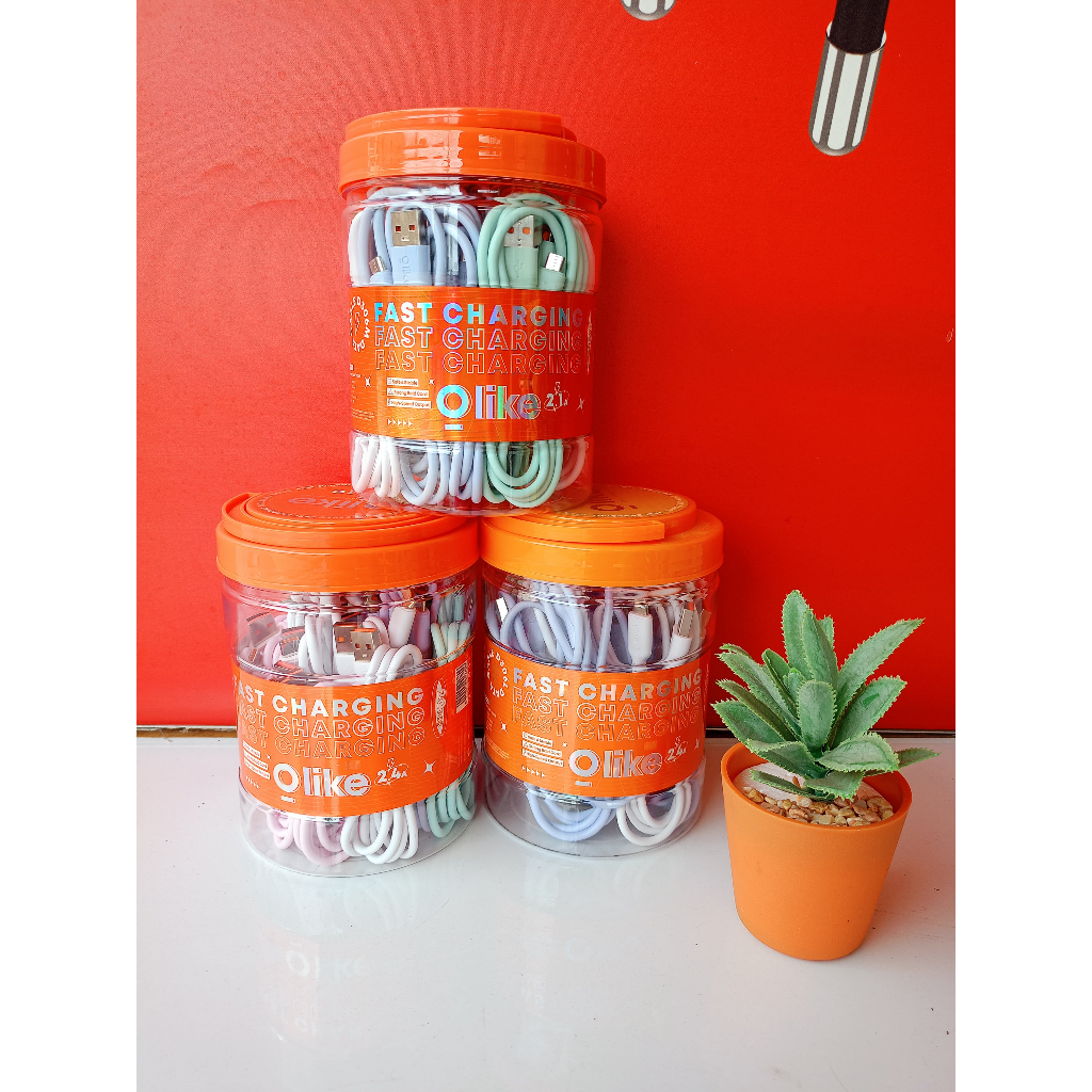 Jual OLIKE Kabel Charger Micro Usb Type C Lightning D306 Series Fast ...