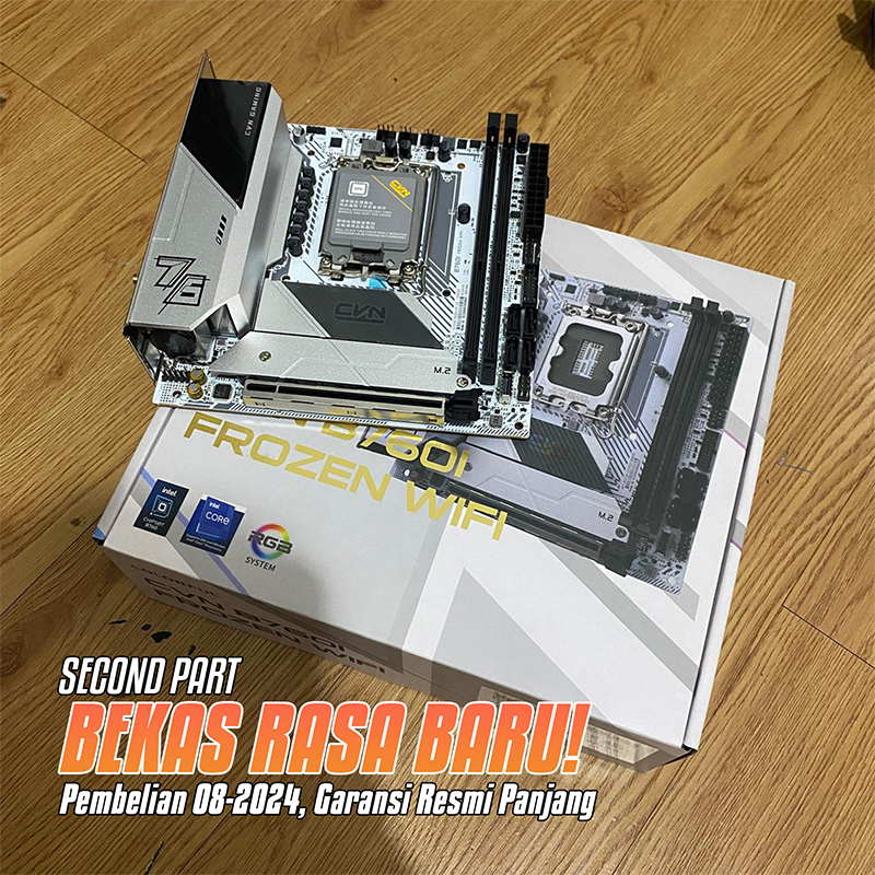 Jual Motherboard Mini ITX Colorful B760i CVN Gaming Frozen Wifi V20 ...