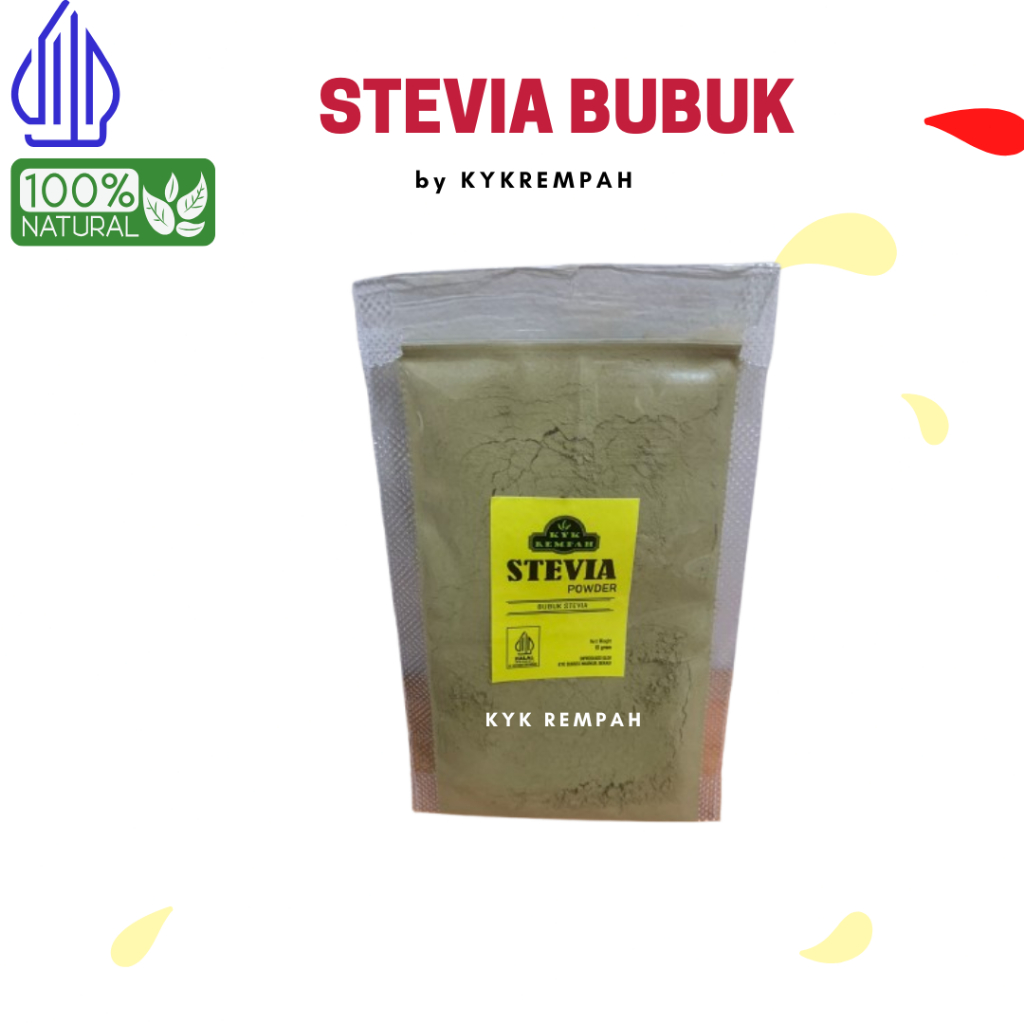 Jual Stevia Bubuk Stevia Powder (Pemanis Alami) | Shopee Indonesia