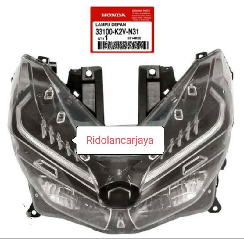 Jual REFLEKTOR LAMPU DEPAN VARIO 125 K2V 33100-K2V-N31 ORIGINAL HONDA ...