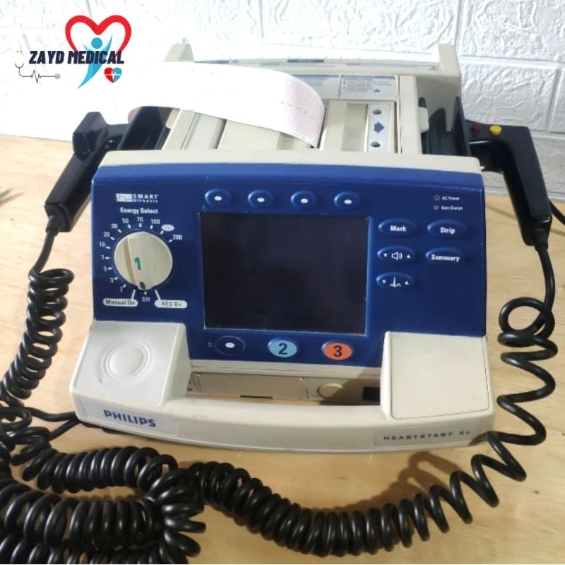 Jual DEFIBRILLATOR PHILIPS HEART START XL SECOND/ DEFIBRILLATOR ...
