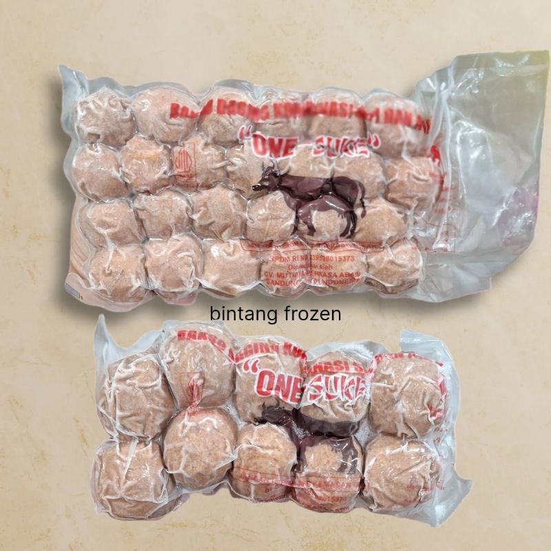 Jual Bakso Baso Urat One Suke Vakum isi 10 / 25 | Shopee Indonesia