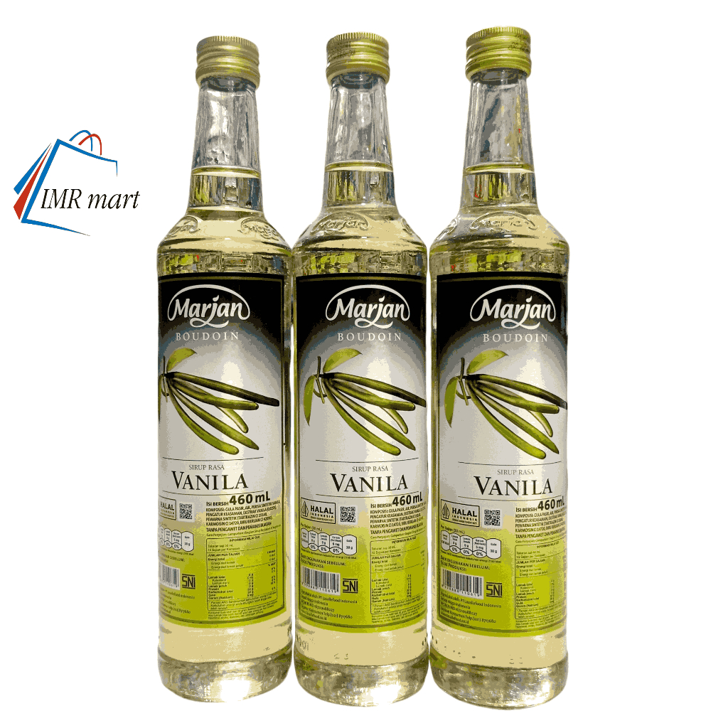 Jual Marjan Boudoin Syrup Rasa Vanila 460 ml - Sirup Marjan Rasa Vanila ...