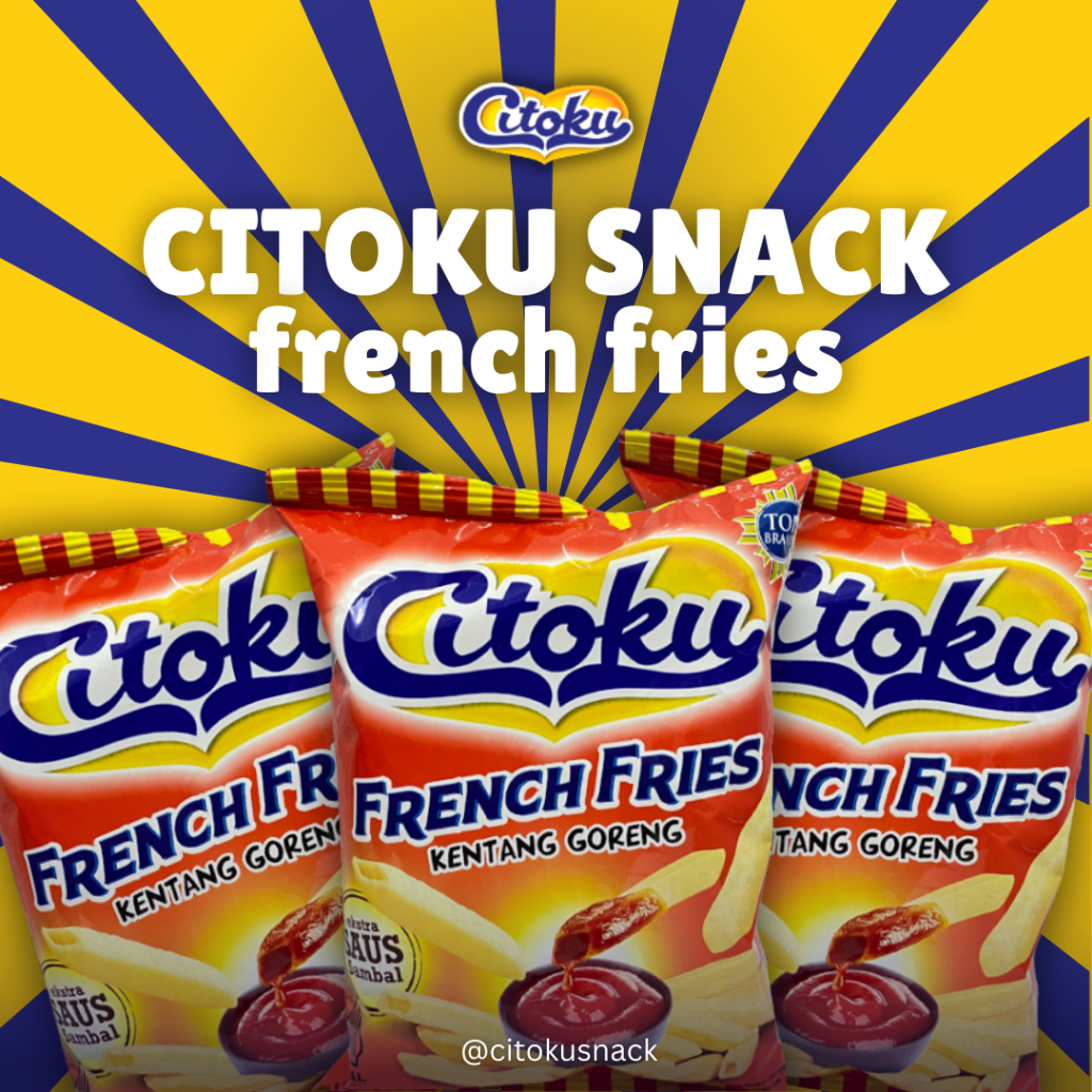 Jual Snack Citoku + Citoku French Fries + Rasa Sambal + 20g/pcs ...