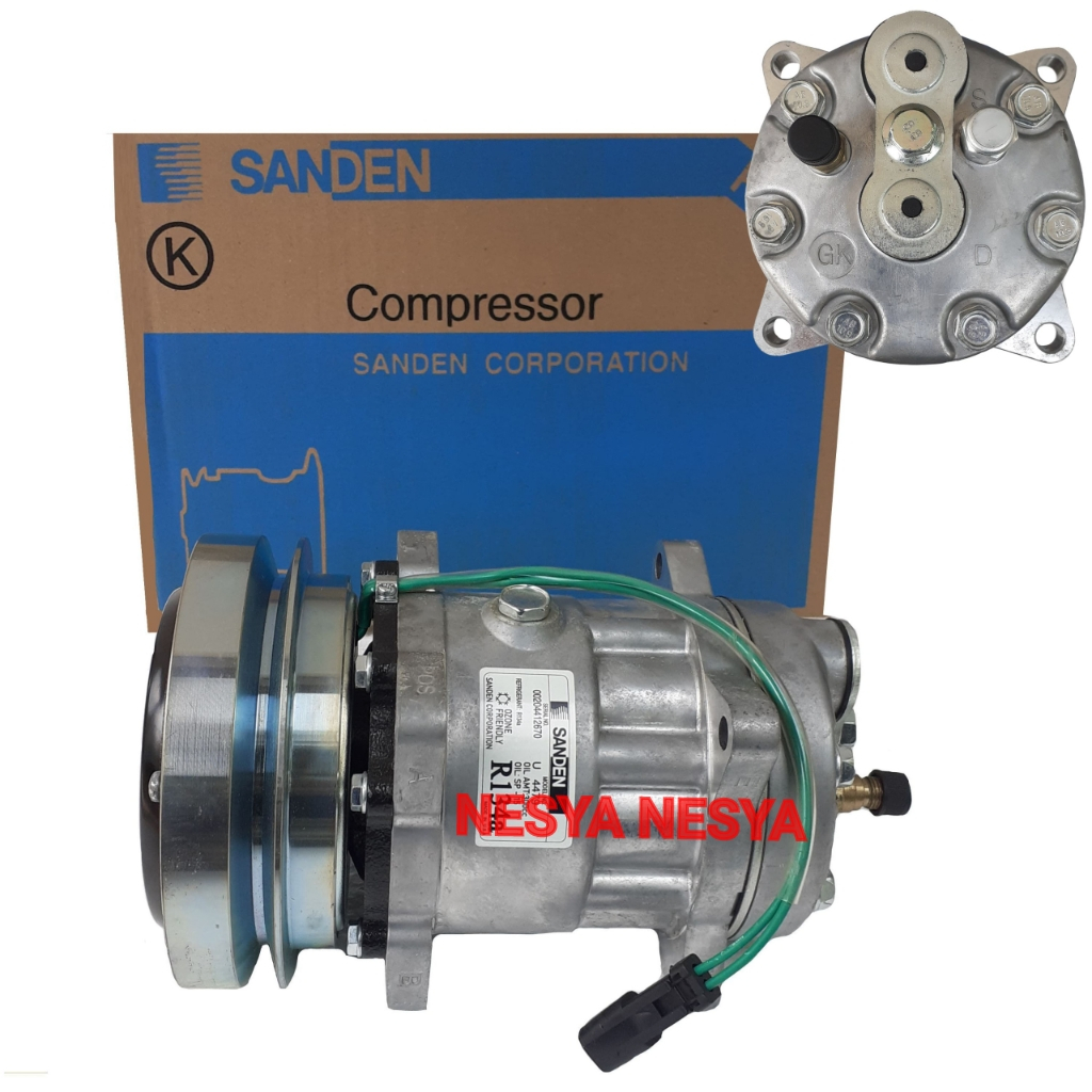 Jual Compressor Compresor Kompressor Kompresor AC SANDEN SD7H15 untuk Alat Berat Off Highway Off ...
