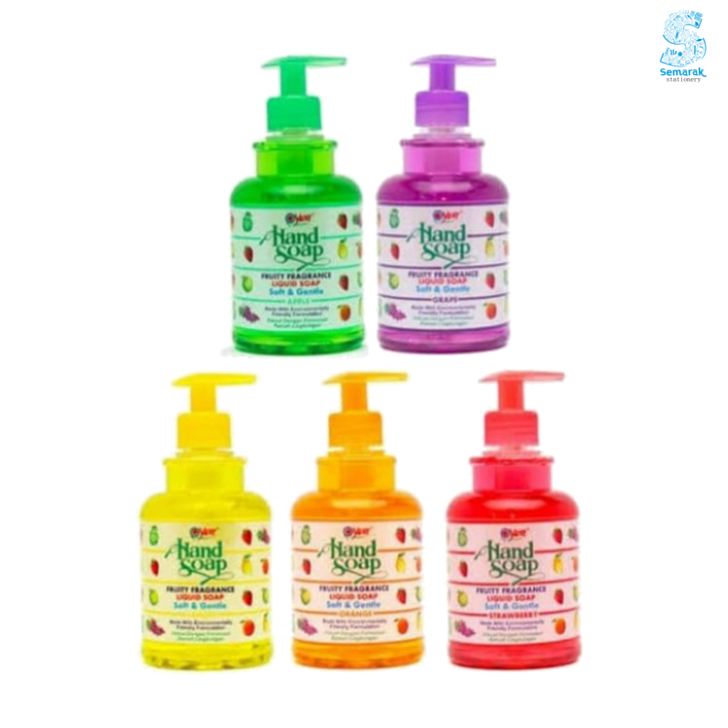 Jual Yuri Hand Soap Sabun Cuci Tangan Botol 410 ml - Strawberry / Grape ...