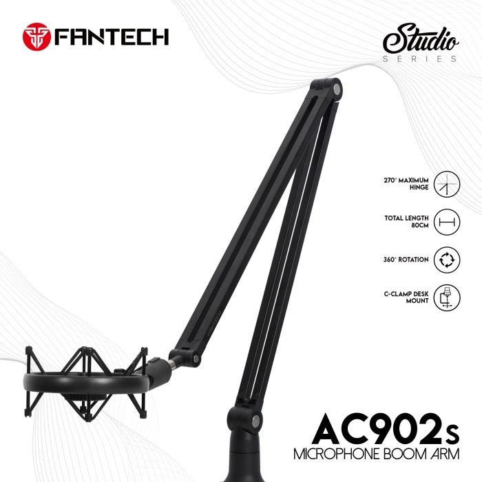 Jual Fantech Microphone Boom Arm AC902s | Shopee Indonesia