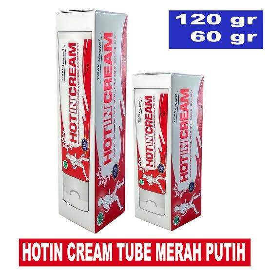 Jual Hotin Cream Tube Merah Putih 120 gr & 60 gr | Shopee Indonesia