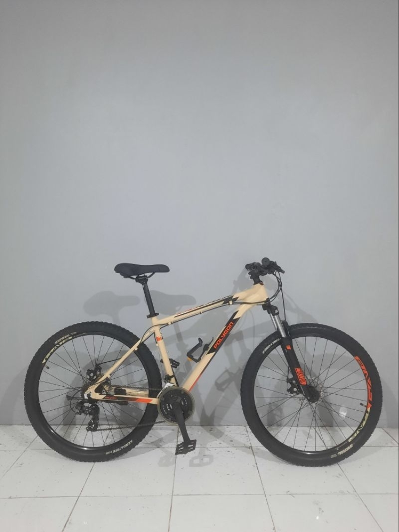 Jual Polygon CASCADE 3 2021 CREAM | Shopee Indonesia