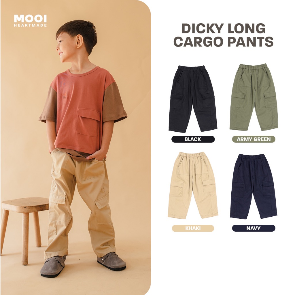 Jual Mooi Celana Panjang Chinos Cargo Anak Dicky Long Cargo Chinos ...