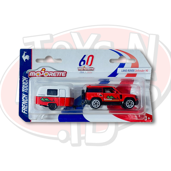 Jual Majorette LAND ROVER Defender 90 French Touch Trailer | Shopee ...