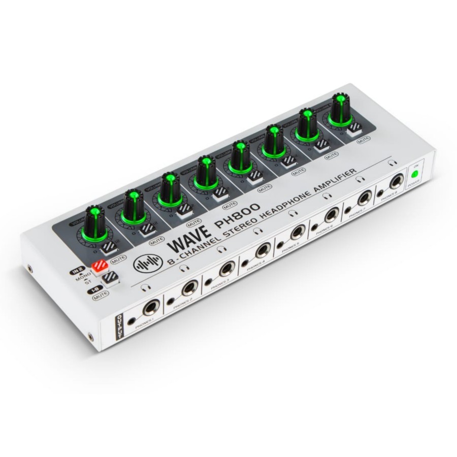Jual Wave Audio Wave PH800 8-Channel Stereo Headphones Amplifier ...