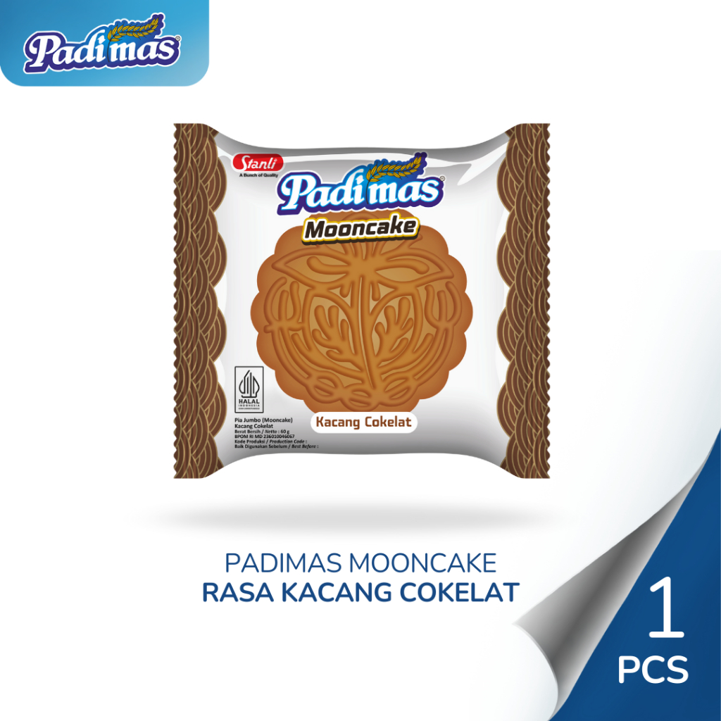 Jual Padimas Mooncake (Kue Pia - Kue Bulan) Kacang Cokelat 60g | Shopee ...