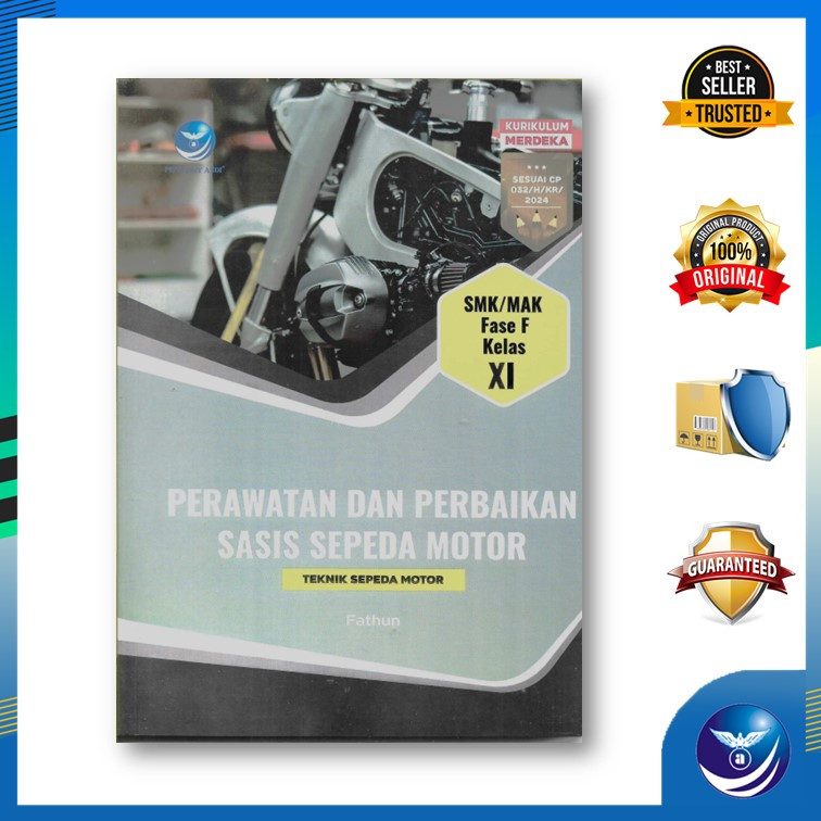 Jual buku SMK Kurmer CP 032- Perawatan dan Perbaikan Sasis Sepeda Motor Fase F Kelas XI | Shopee ...