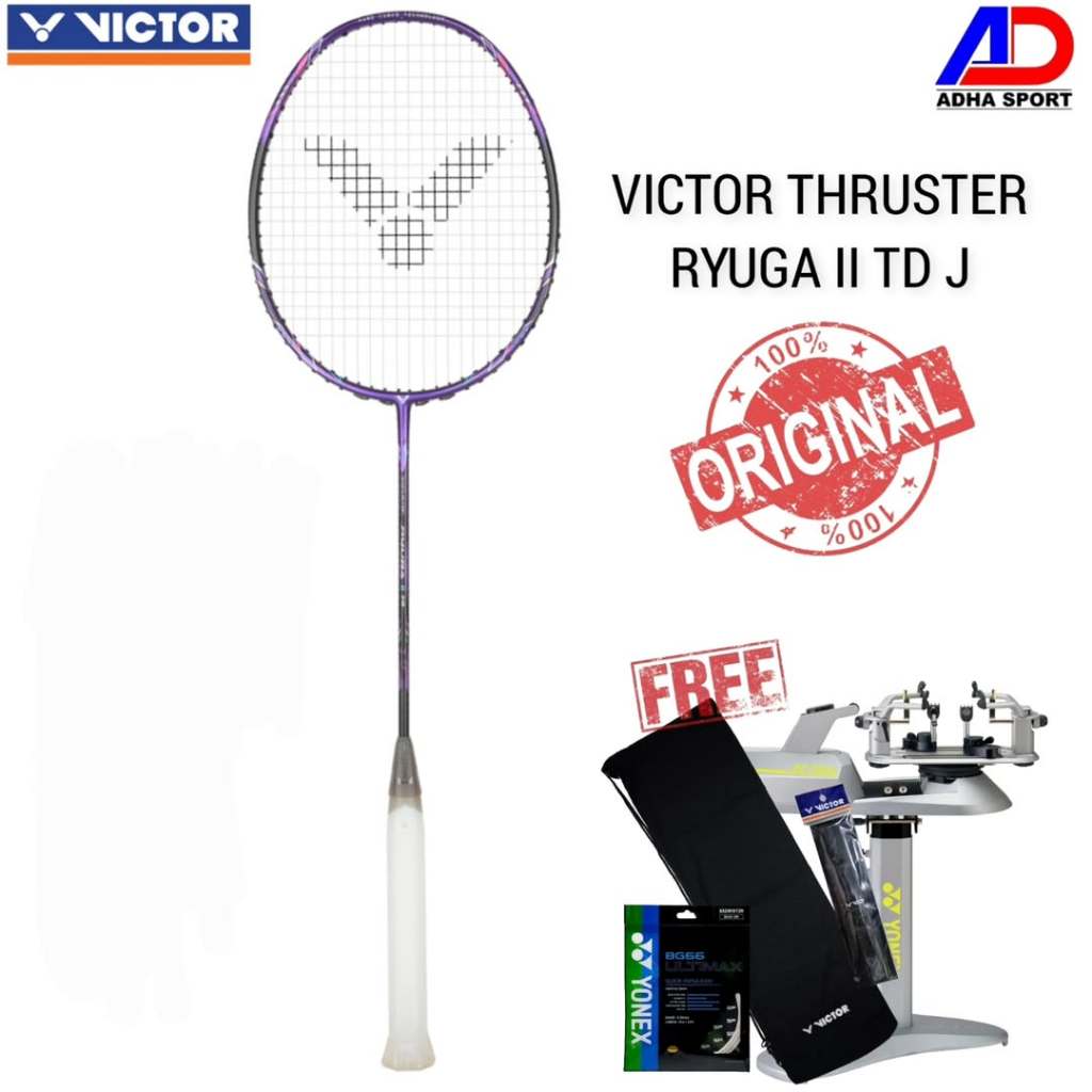 Jual Raket Badminton Victor THRUSTER RYUGA II TD J / TK-RYUGA II TD J ...