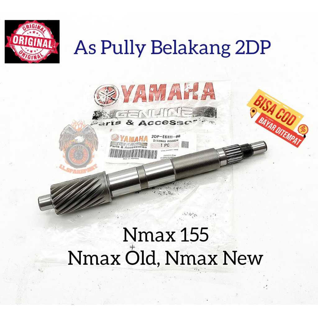 Jual AS Pully Belakang Yamaha 2DP Asli Original Shaft Drive Pulley Nmax ...