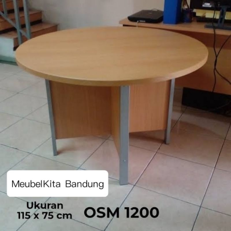 Jual Meja Kantor Meja Tulis Meja Meeting Meja Rapat Bulat OST 1200 ...