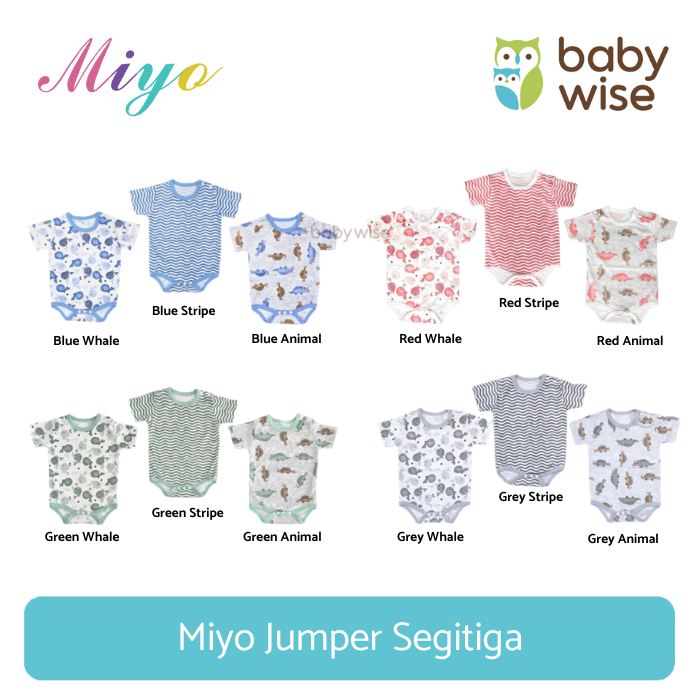 Jual Miyo Jumper Segitiga - Jumper Bayi | Shopee Indonesia