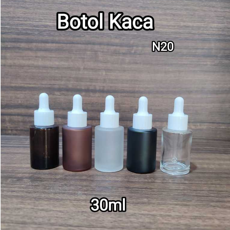 Jual Botol Dropper Serum Pipet Kaca 30ml For Cosmetic Treatment ...