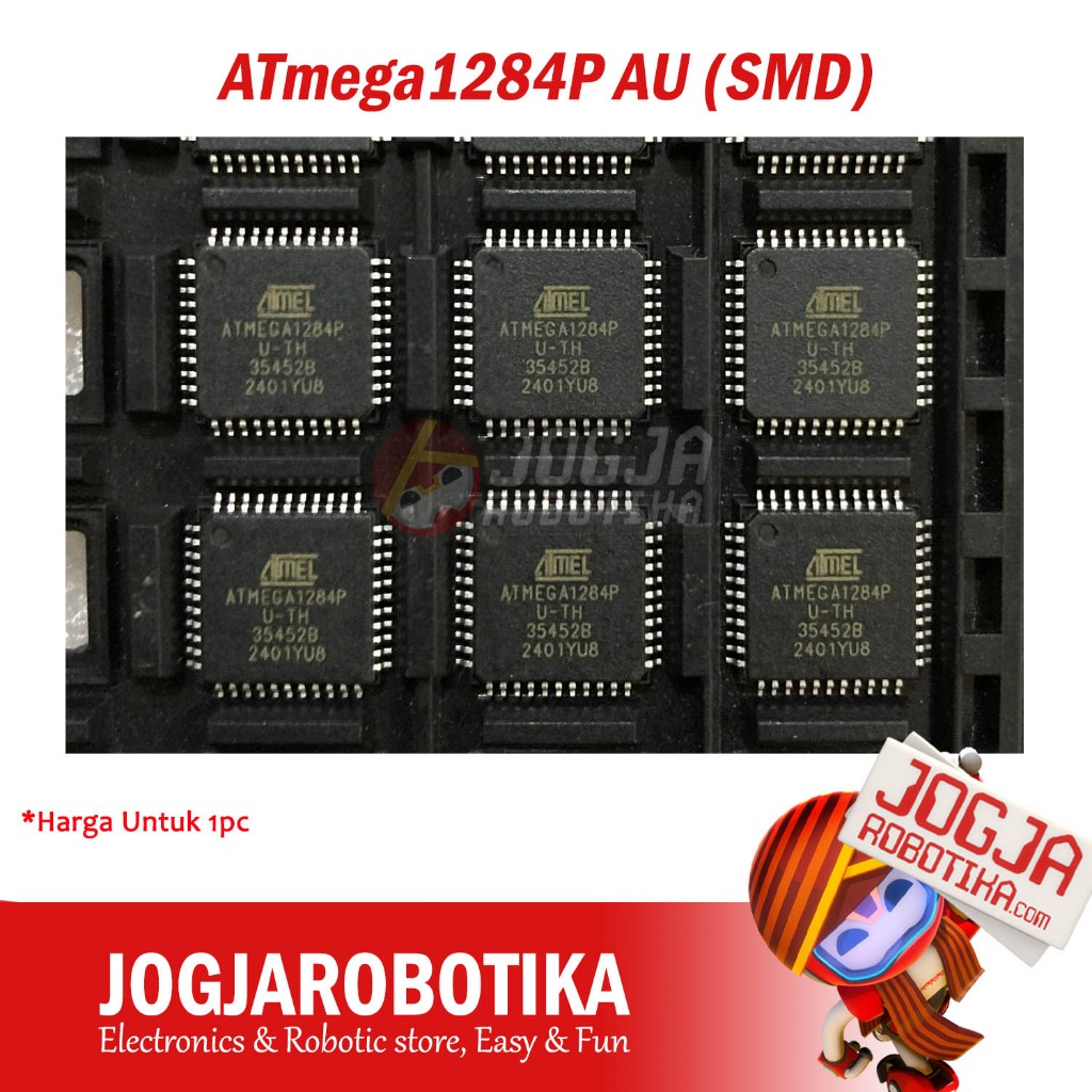 Jual IC Mikrokontroler ATMEGA1284P-AU ATMEGA1284 SMD TQFP 8-bit 128K Flash Chip - Brand New ...