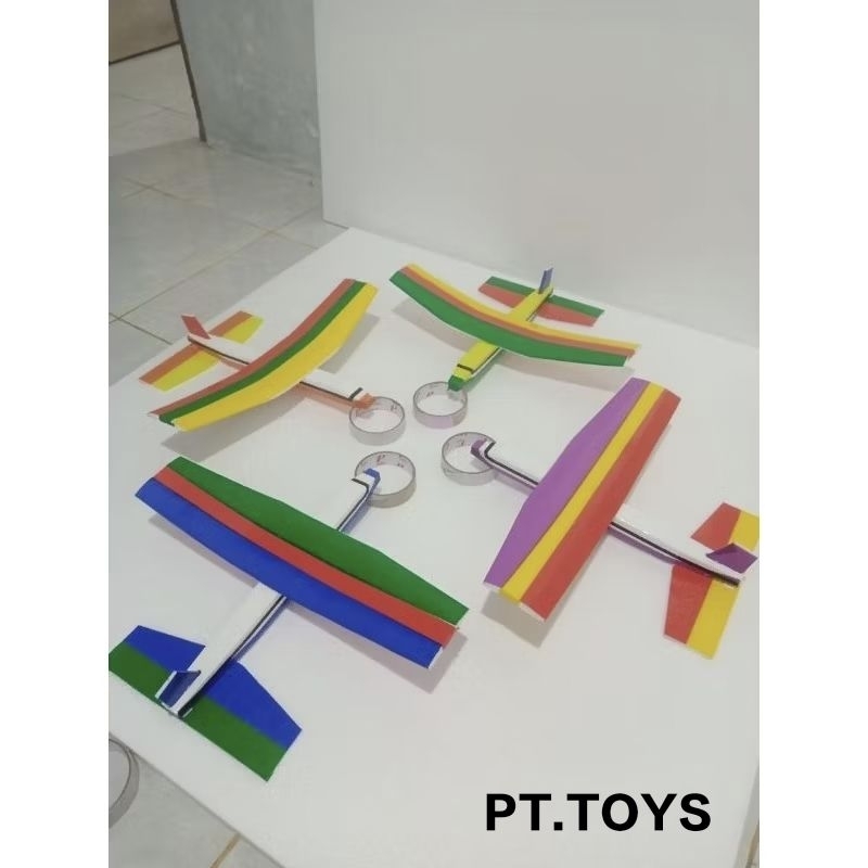 Jual Mainan Pesawat Lempar Bisa Balik / Ukuran Panjang Sayap 43 cm - PT ...